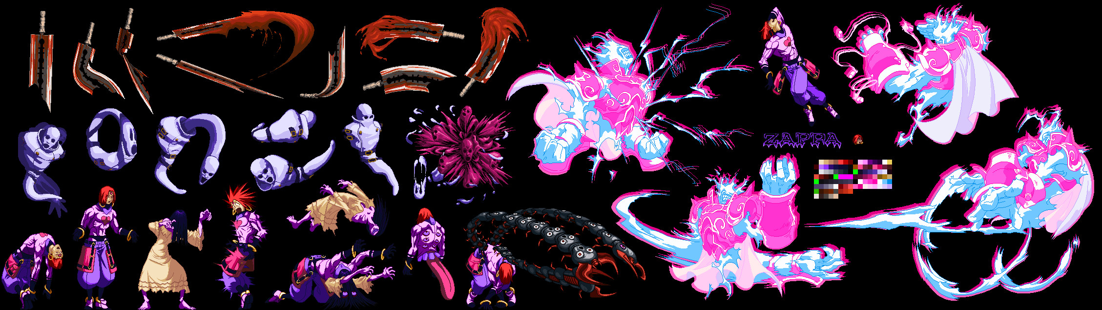 Kart's GGXXAC+R Purple Colors Mod for Guilty Gear XX Accent Core Plus R ...
