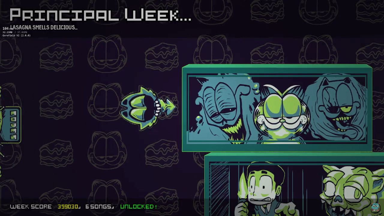 VS Gorefield V2 Optimized Mod for Friday Night Funkin' | FNF Mods