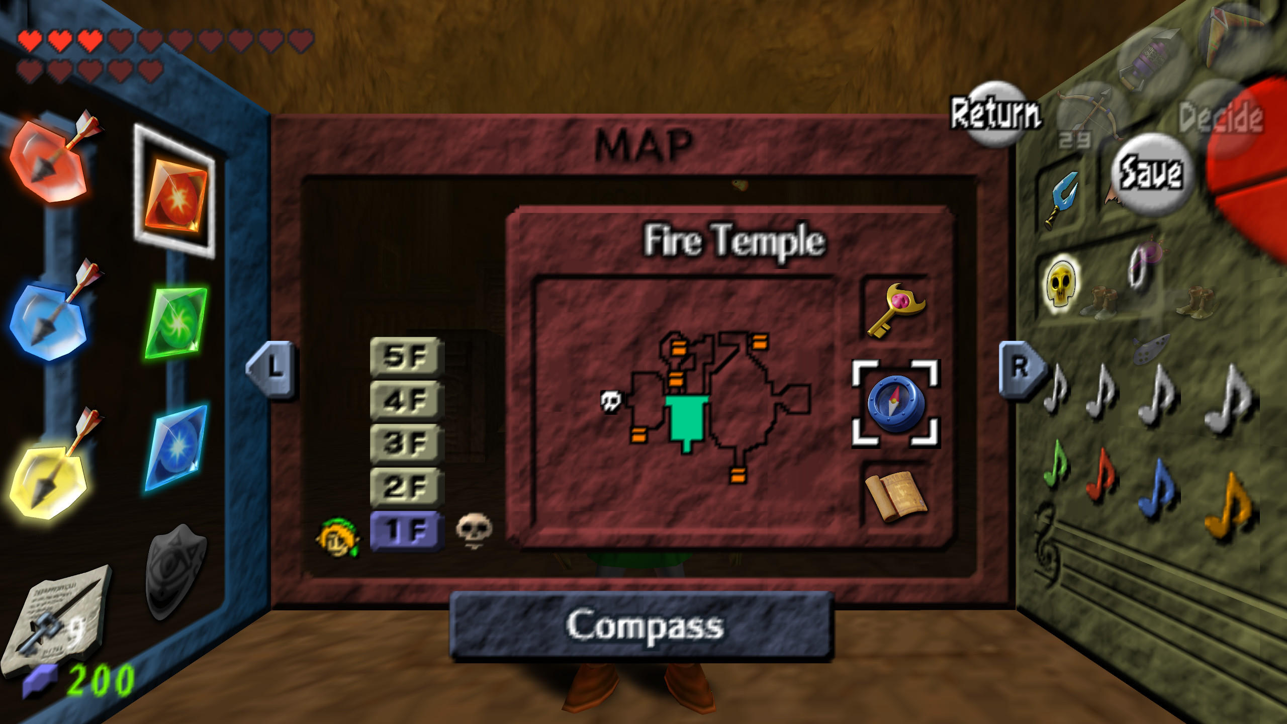 3DS HD Item & Inventory Icons Mod for Ship of Harkinian (Ocarina of ...