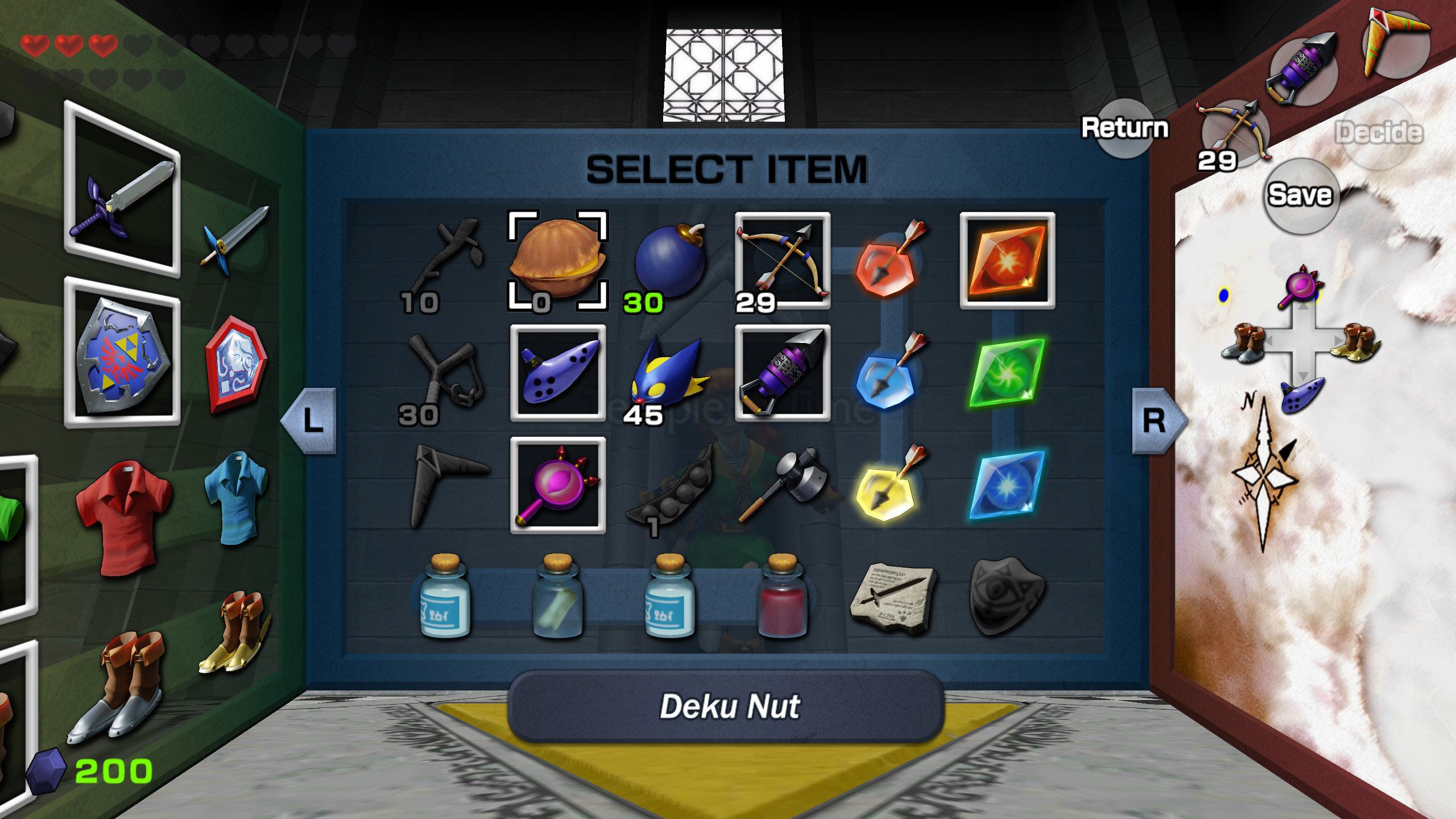 3DS HD Item & Inventory Icons Mod for Ship of Harkinian (Ocarina of ...