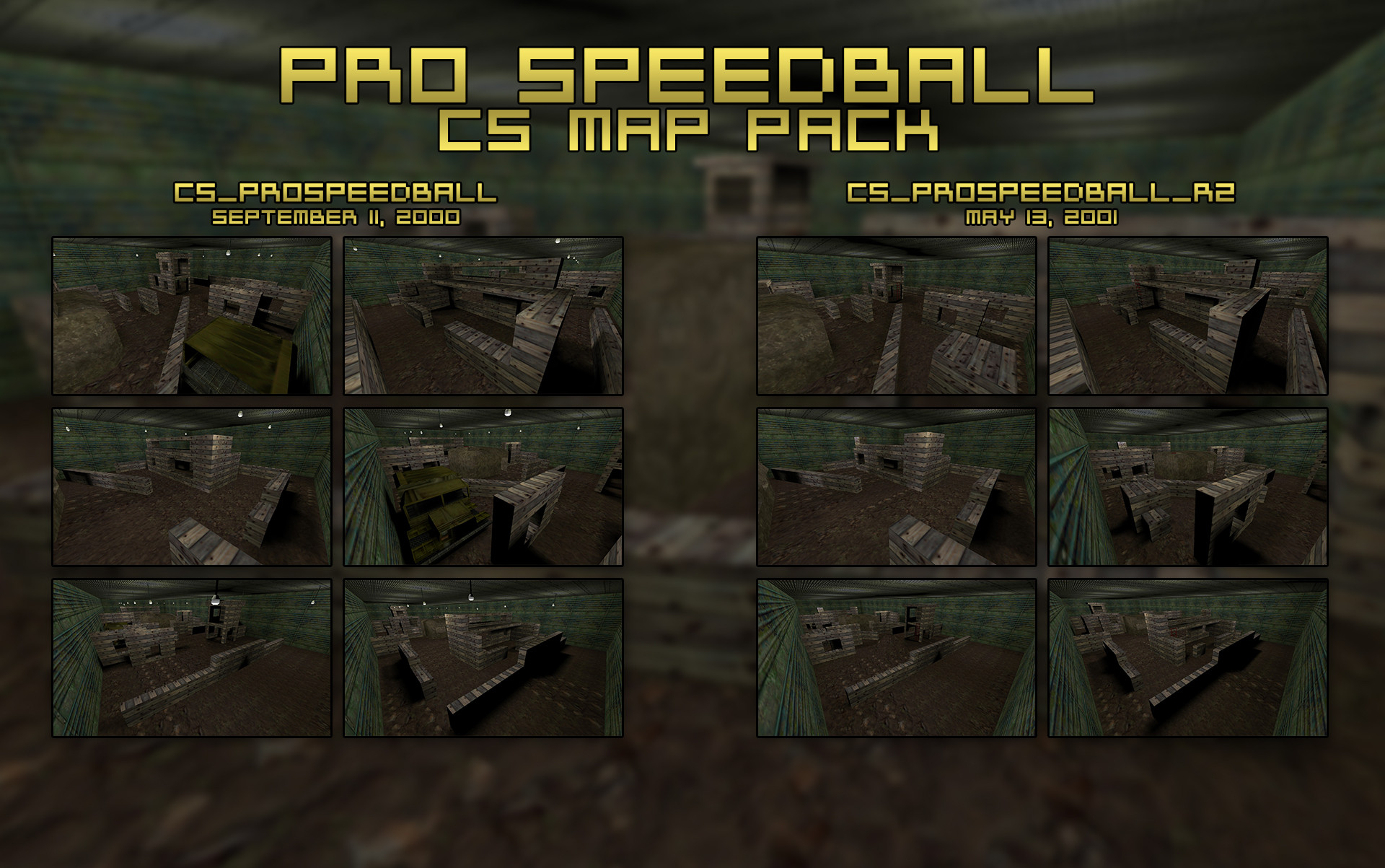 Pro Speedball Pack Mod for Counter-Strike 1.6 | CS1.6 Mods