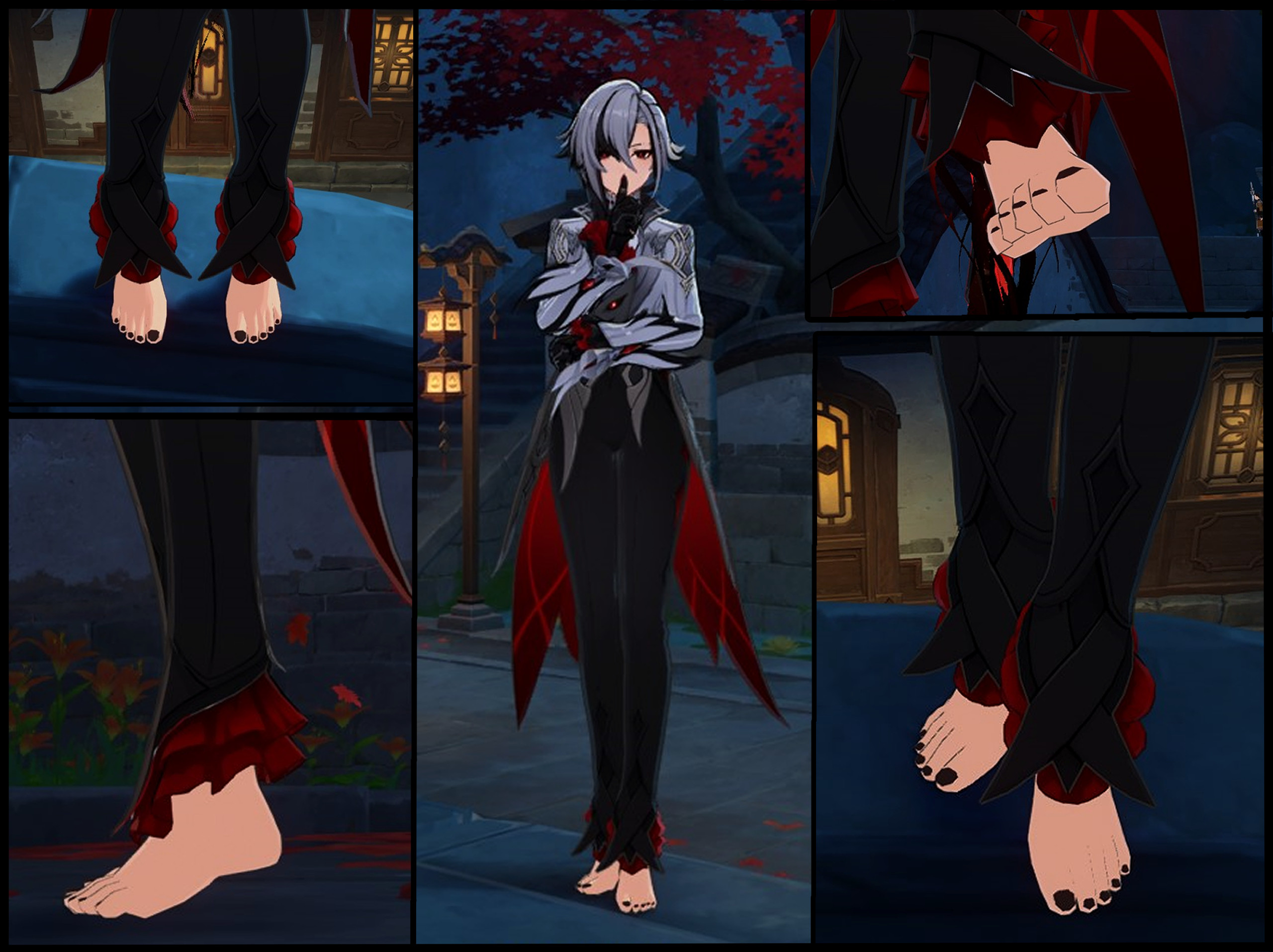 ARLECCHINO BAREFOOT Mod for Genshin Impact | GI Mods