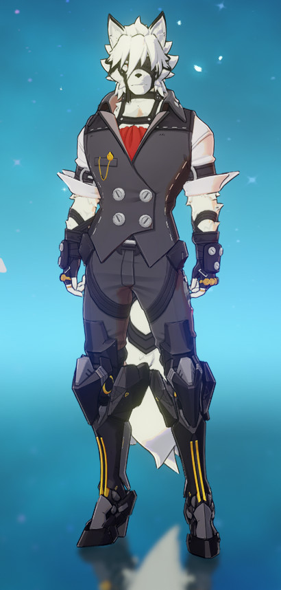 Von Lycaon from ZZZ over Wriothesley Mod for Genshin Impact | GI Mods