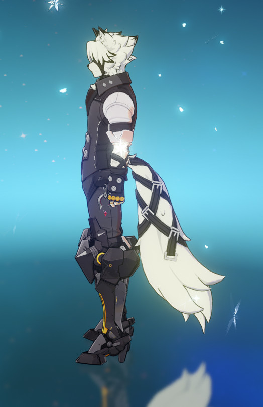 Von Lycaon from ZZZ over Wriothesley Mod for Genshin Impact | GI Mods