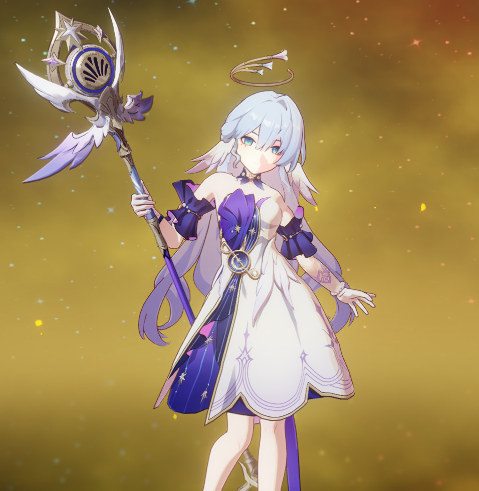 Robin from HSR over Yun Jin + Favonius Lance mod Mod for Genshin Impact ...