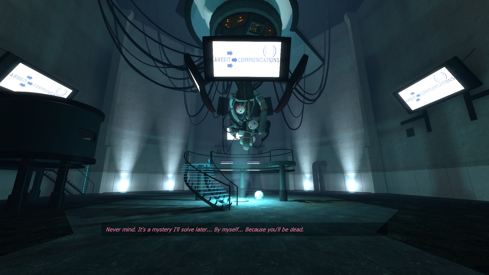 Arbeit Communications References Mod for Portal | PRTL Mods
