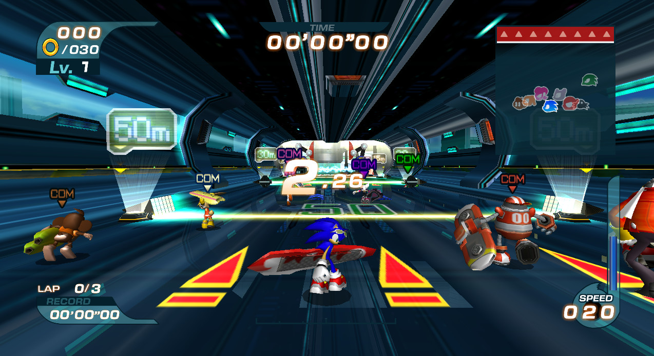 Sonic Riders HD Hud Mod for Sonic Riders (PC) | SR-PC Mods