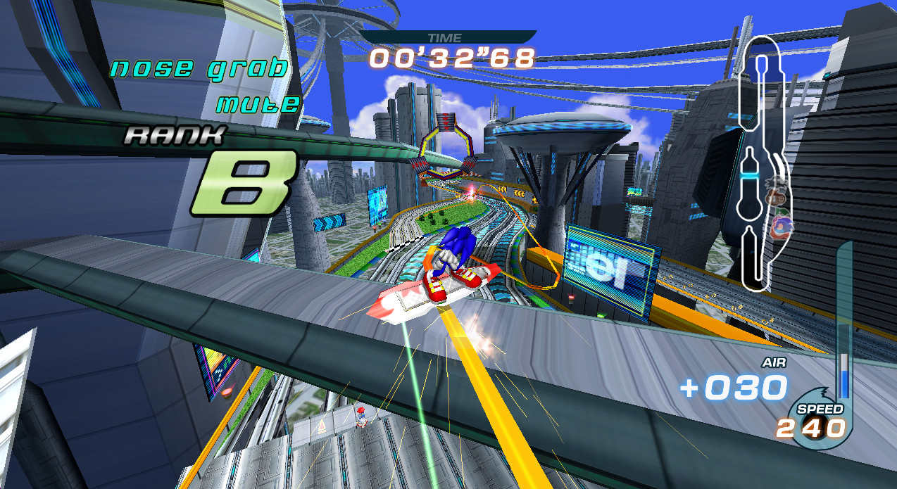 Sonic Riders HD Hud Mod for Sonic Riders (PC) | SR-PC Mods