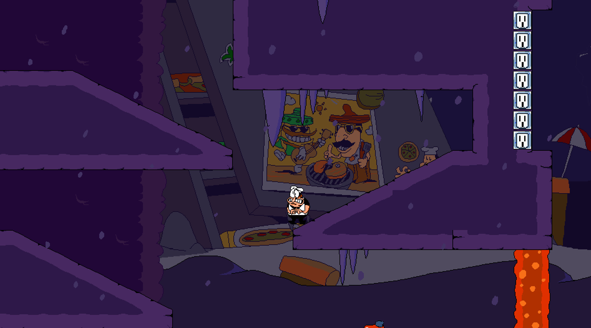 Midnight Freeze - A Pizza Tower Kaizo Level Mod for Pizza Tower | PT Mods