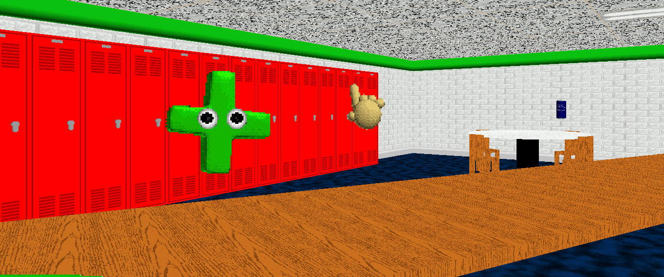 (0.5) Plus with Eyes Mod for Baldi's Basics | Baldi Mods