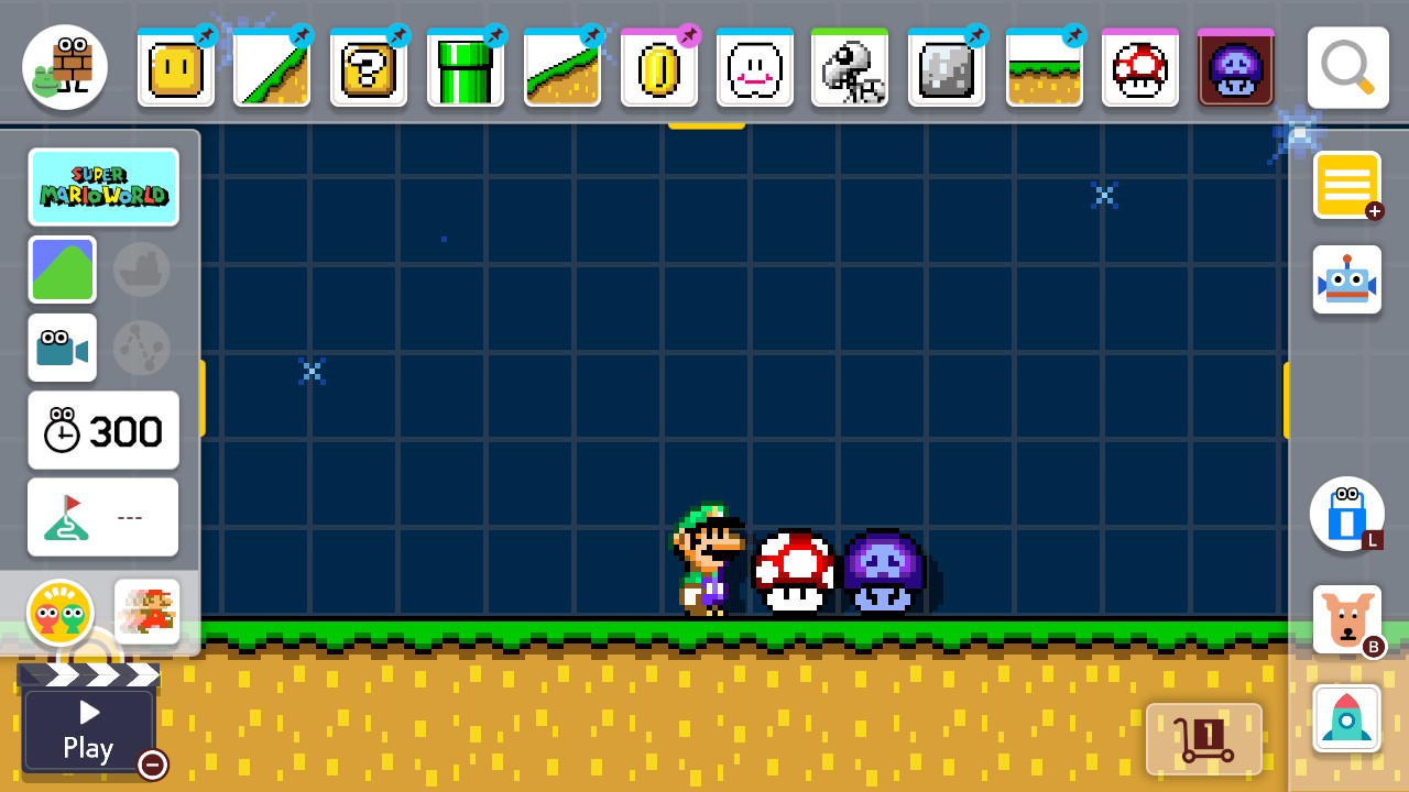 Poison Mushroom Mod for Super Mario Maker 2 | SMM2 Mods