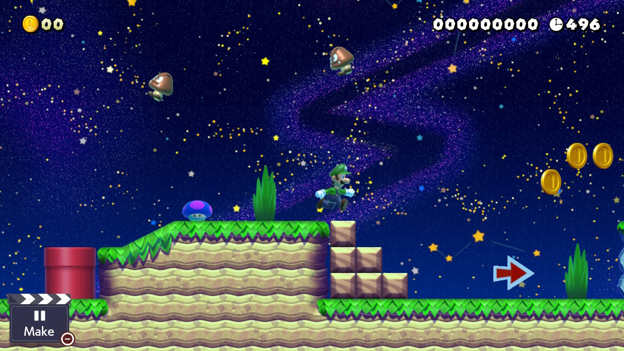 Poison Mushroom Mod for Super Mario Maker 2 | SMM2 Mods