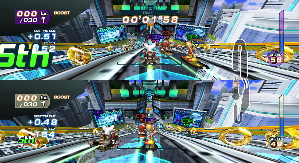 Sonic Riders HD Hud Mod for Sonic Riders (PC) | SR-PC Mods