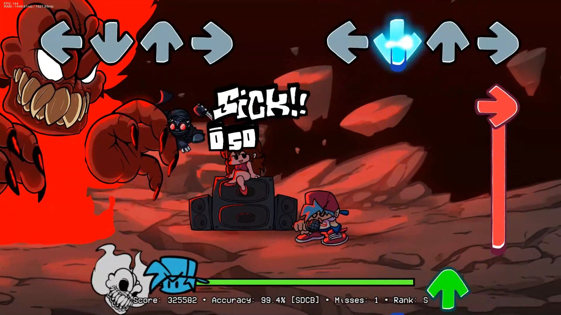 Full-Ass Vs Tricky V-Slice Port [OLD FOR 0.5] Mod for Friday Night Funkin' | FNF Mods