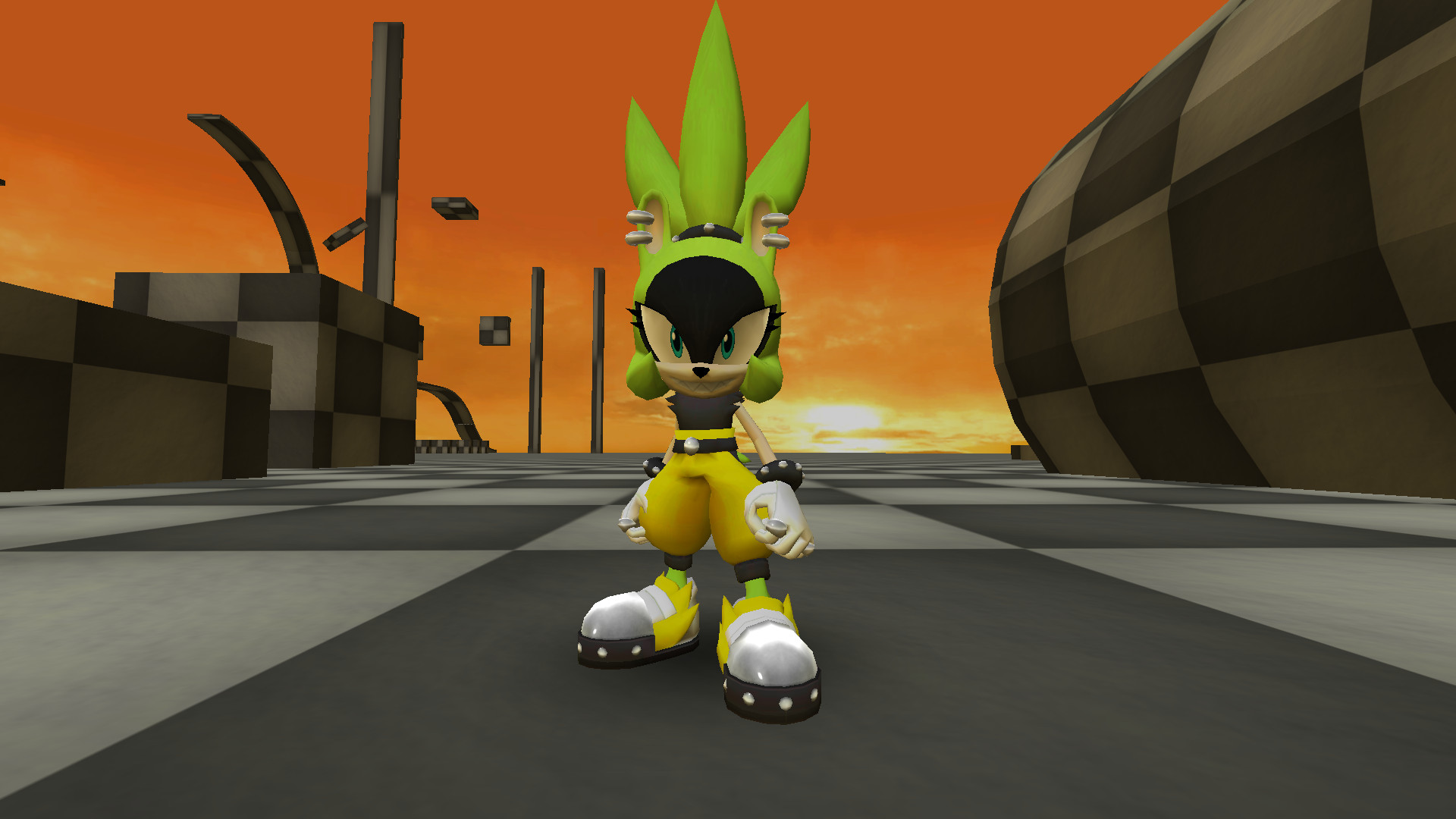 Surge the Tenrec Mod for Sonic World DX | SWDX Mods