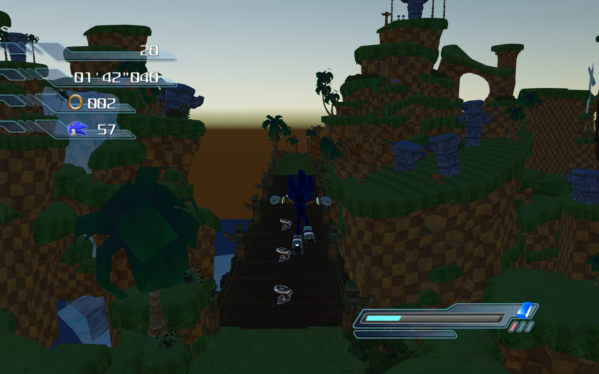 GHZ act 2 (my First stage mod) Mod for Sonic the Hedgehog: Project '06 ...