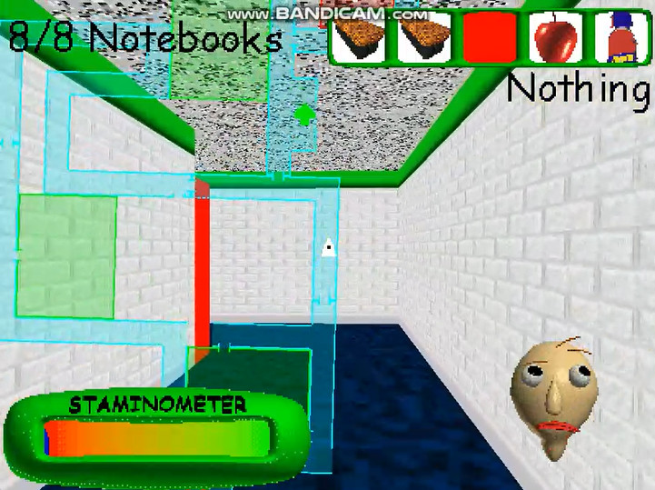 Library Hallways Mod for Baldi's Basics | Baldi Mods