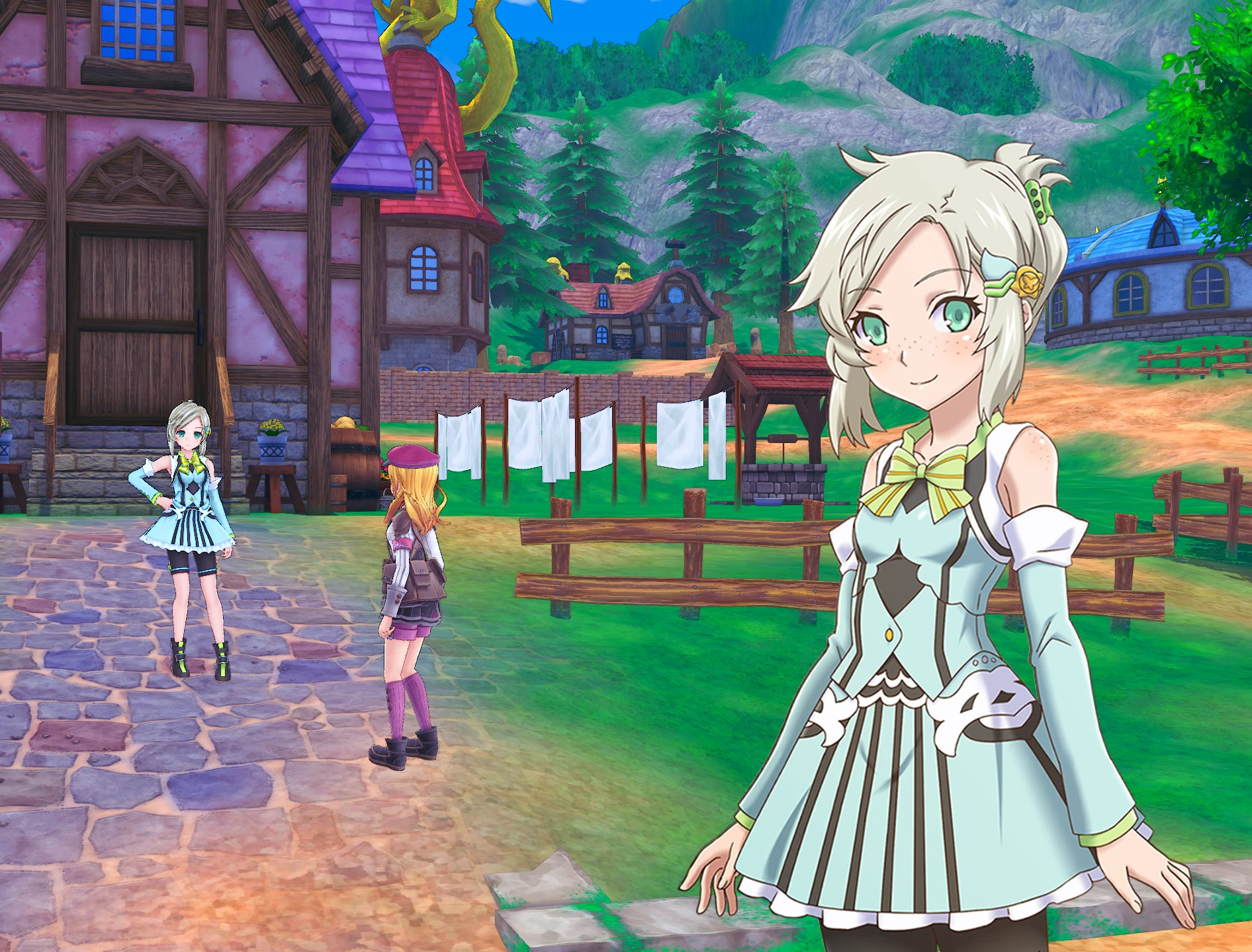 Lucy Sprite and 3D Texture Edit Mod for Rune Factory 5 | RF5 Mods