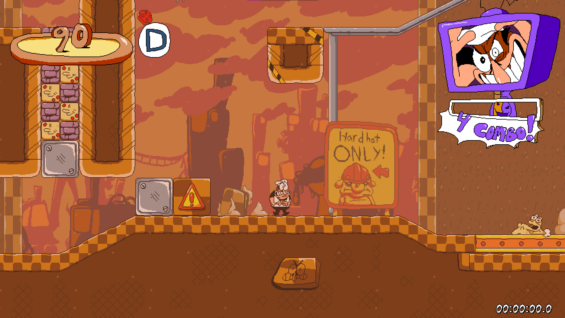 crunchy construction Mod for Pizza Tower | PT Mods