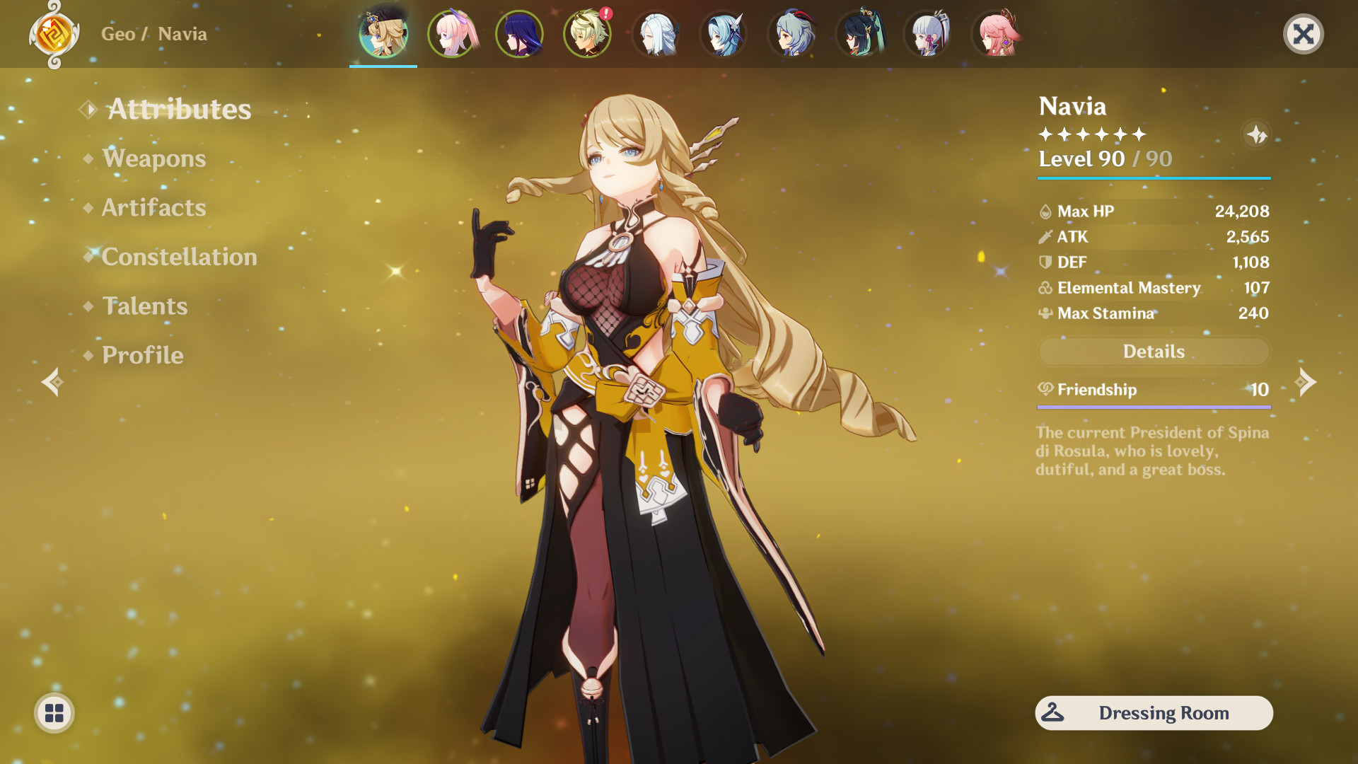 Inazuma Navia⋆.ೃ࿔*:･ Mod for Genshin Impact | GI Mods