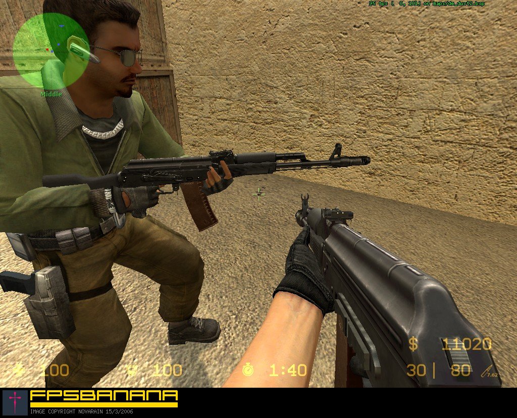 NR & LED's AK-101 Hack For CS:S AK47 Mod for Counter-Strike: Source ...