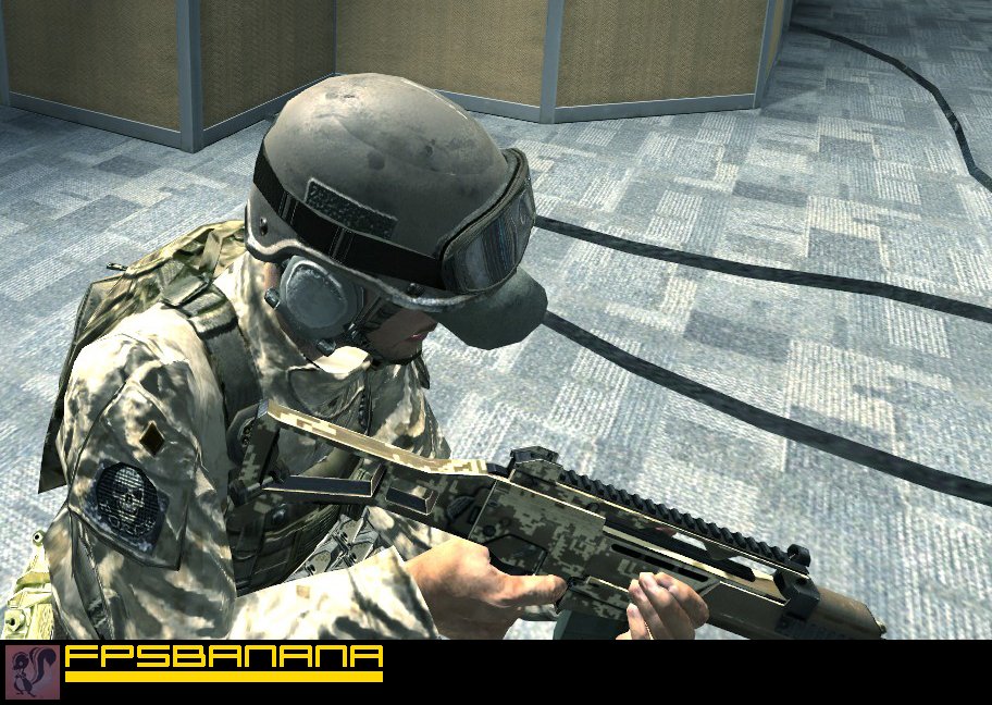 G36c Desert [Call of Duty 4: Modern Warfare] [Mods]