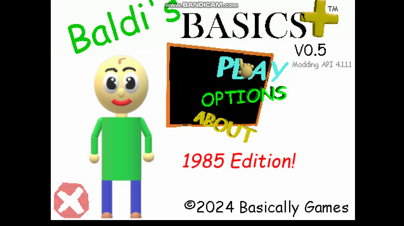 (v0.5) Baldi's Basics Plus (1985 Edition) Mod for Baldi's Basics ...