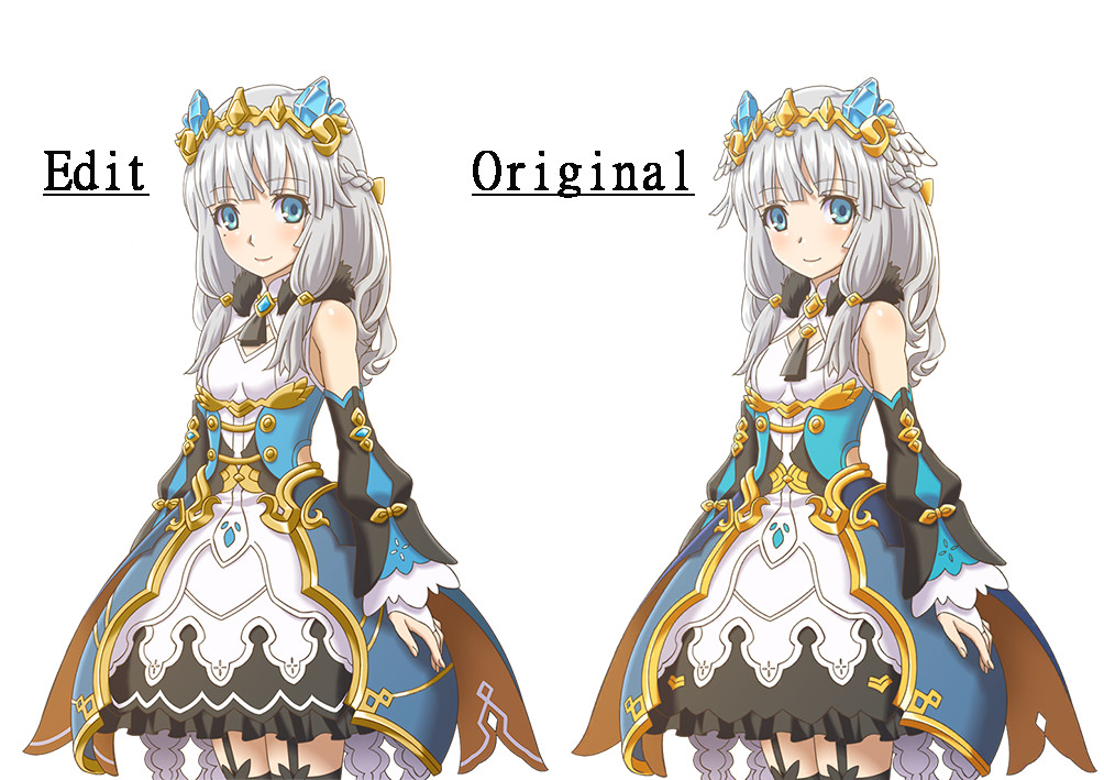 Beatrice Sprite. 3D Model and Texture Edit Mod for Rune Factory 5 | RF5 ...