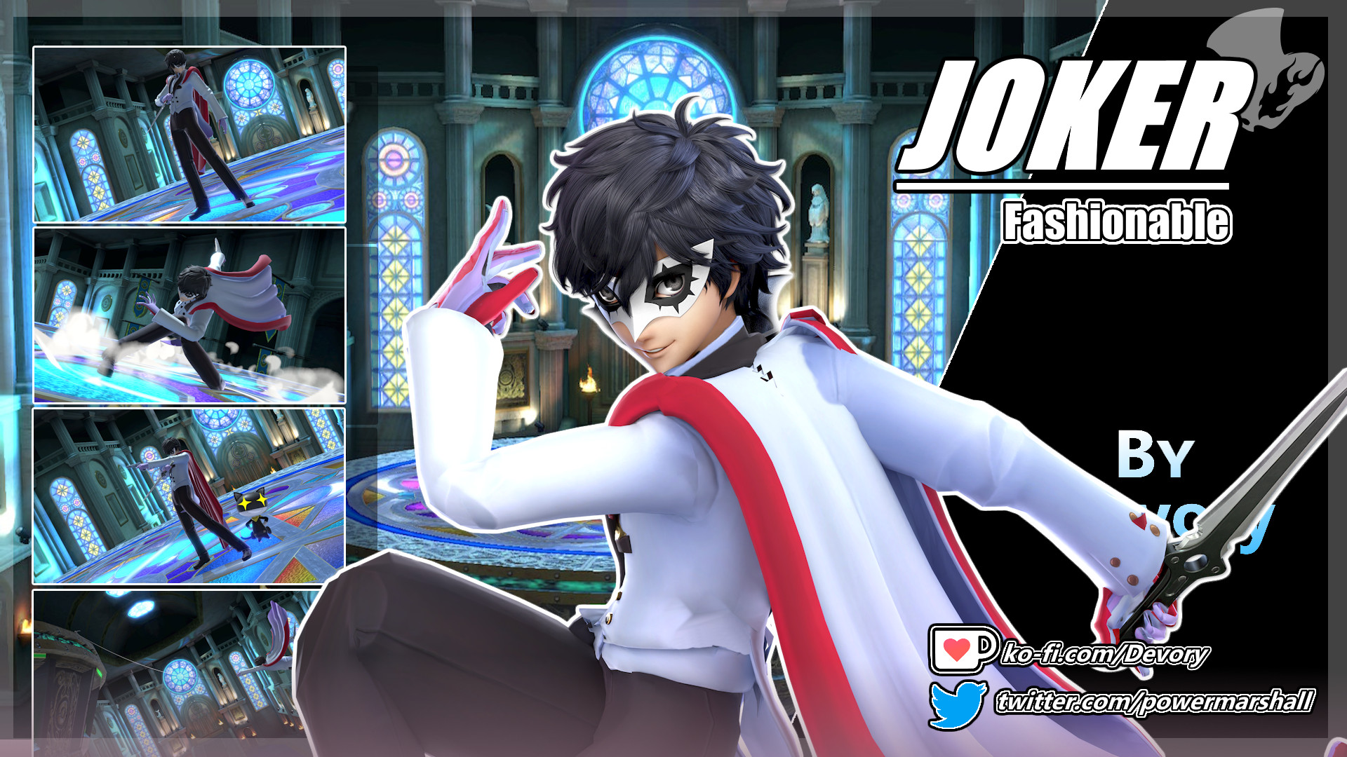 Fashionable Joker Mod for Super Smash Bros. Ultimate | SSBU Mods
