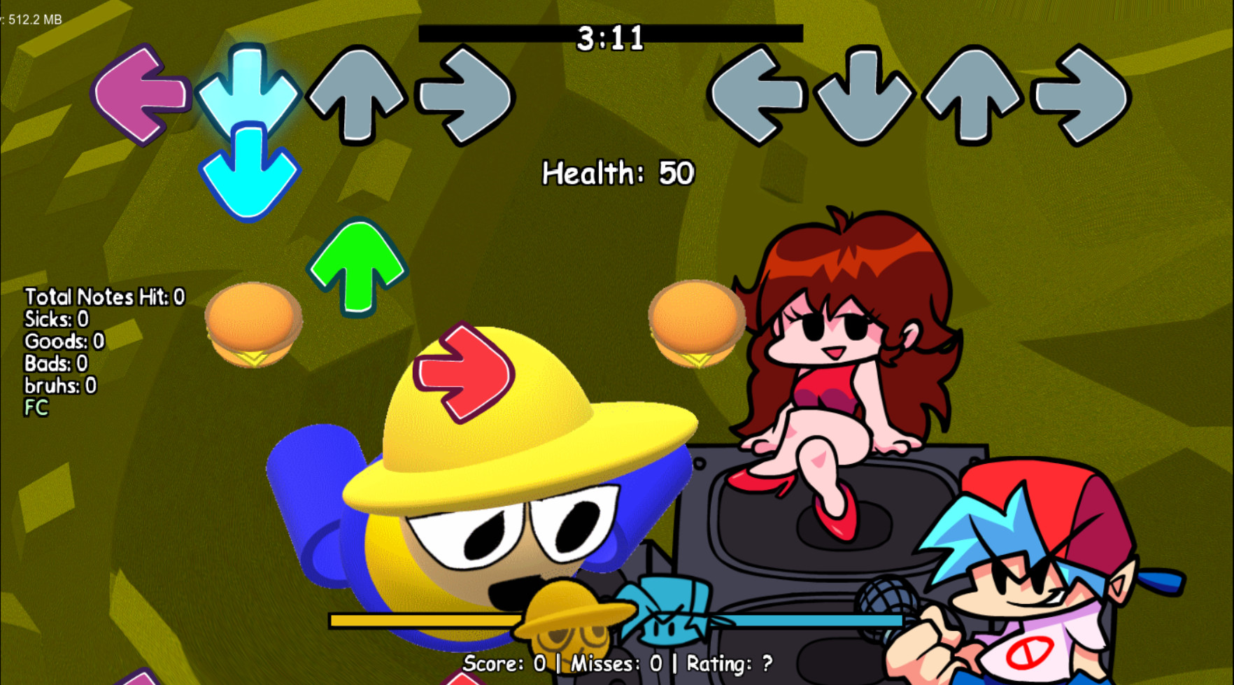 cheating but bamburg sings it Mod for Friday Night Funkin' | FNF Mods