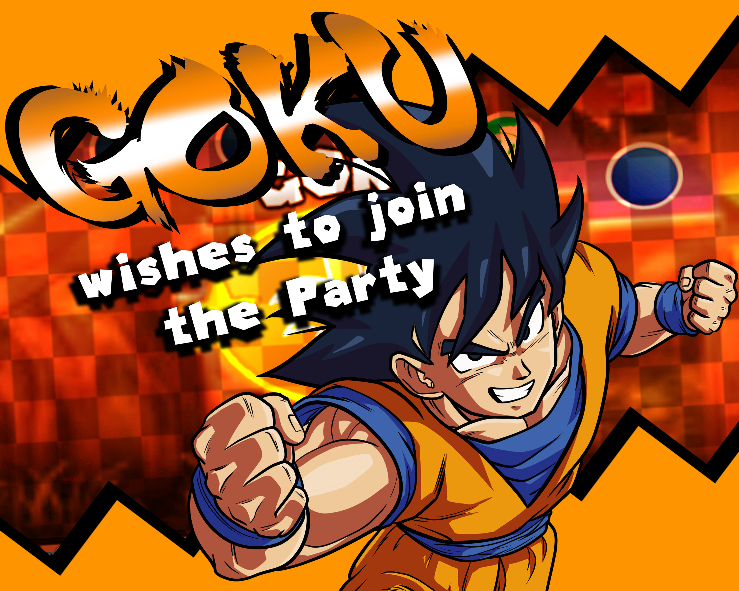 Goku arrives to Party Project! Mod for Party Project | PProject Mods