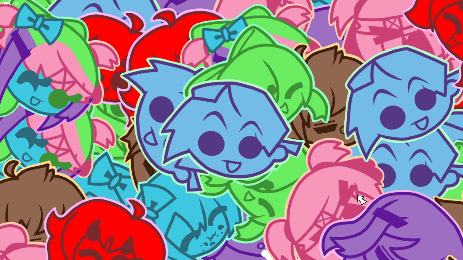 Vs Monker stickers Mod for Friday Night Funkin' | FNF Mods