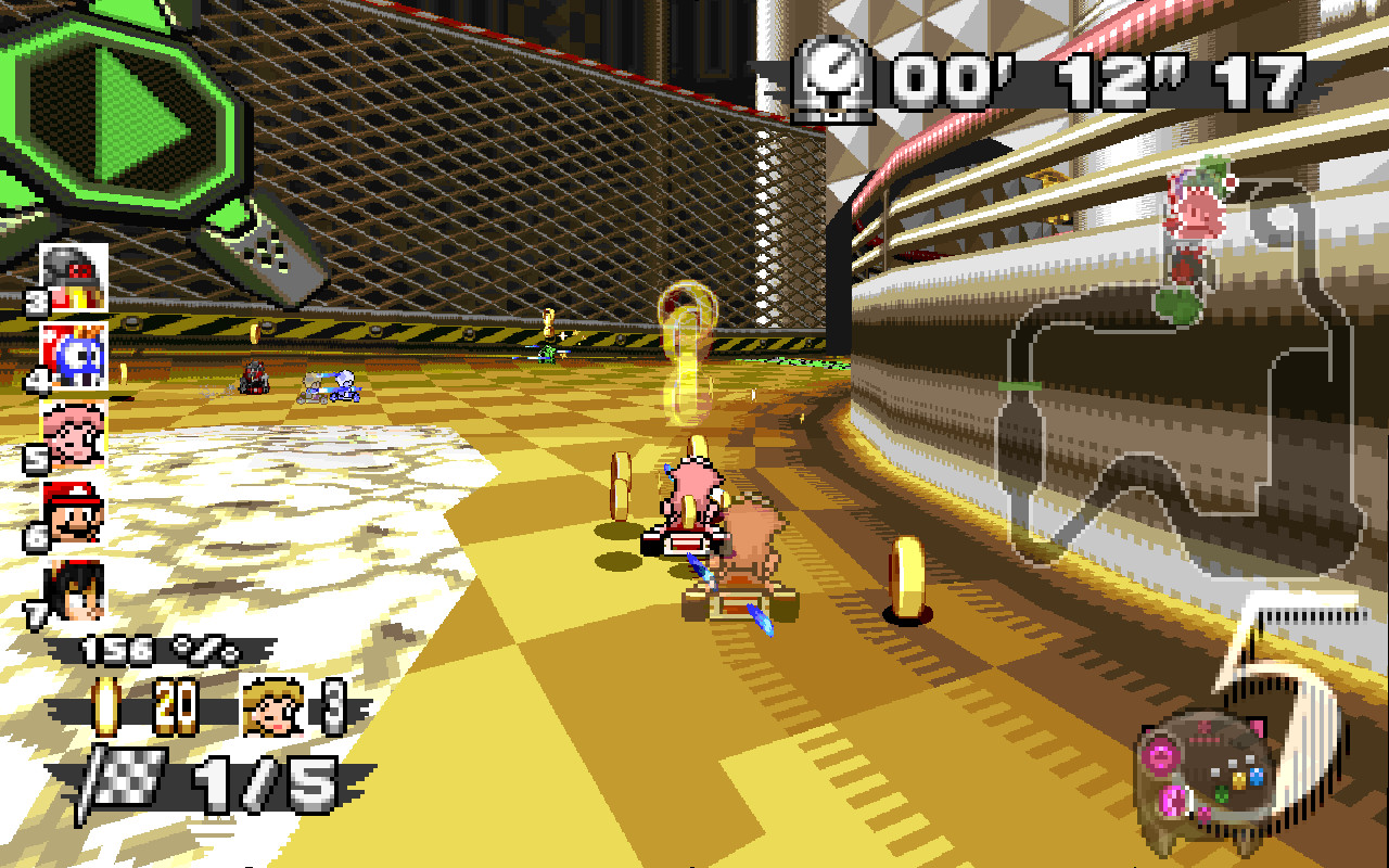 Super Mario Kart (SNES) Character Pack v3 Mod for Dr. Robotnik's Ring ...