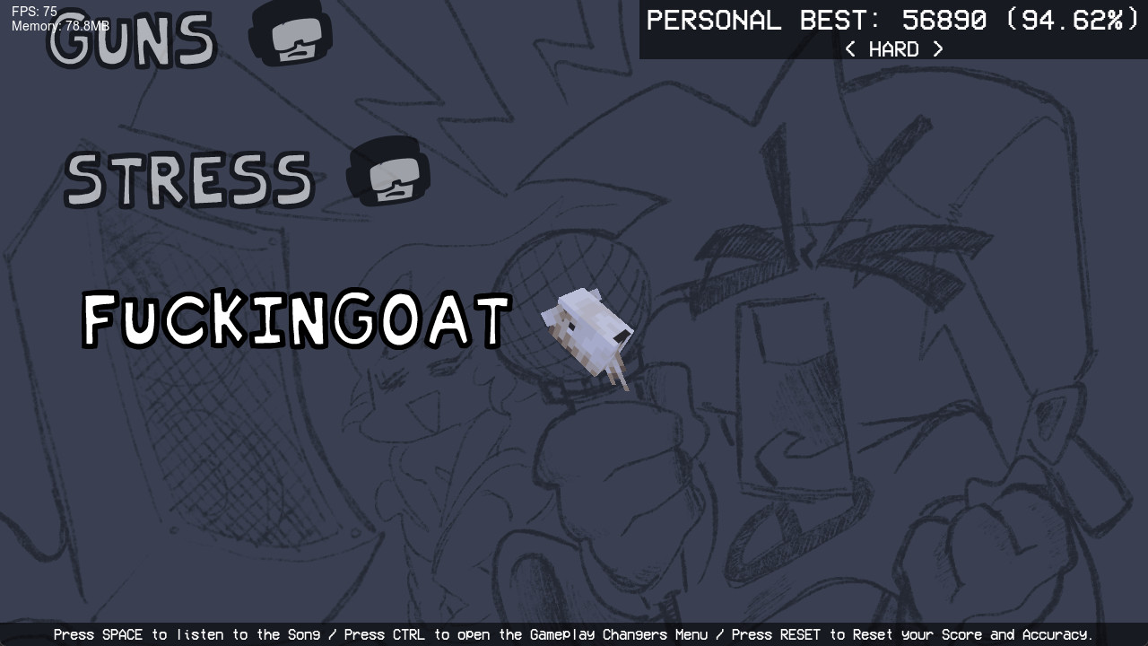 vs goat (demo) Mod for Friday Night Funkin' | FNF Mods