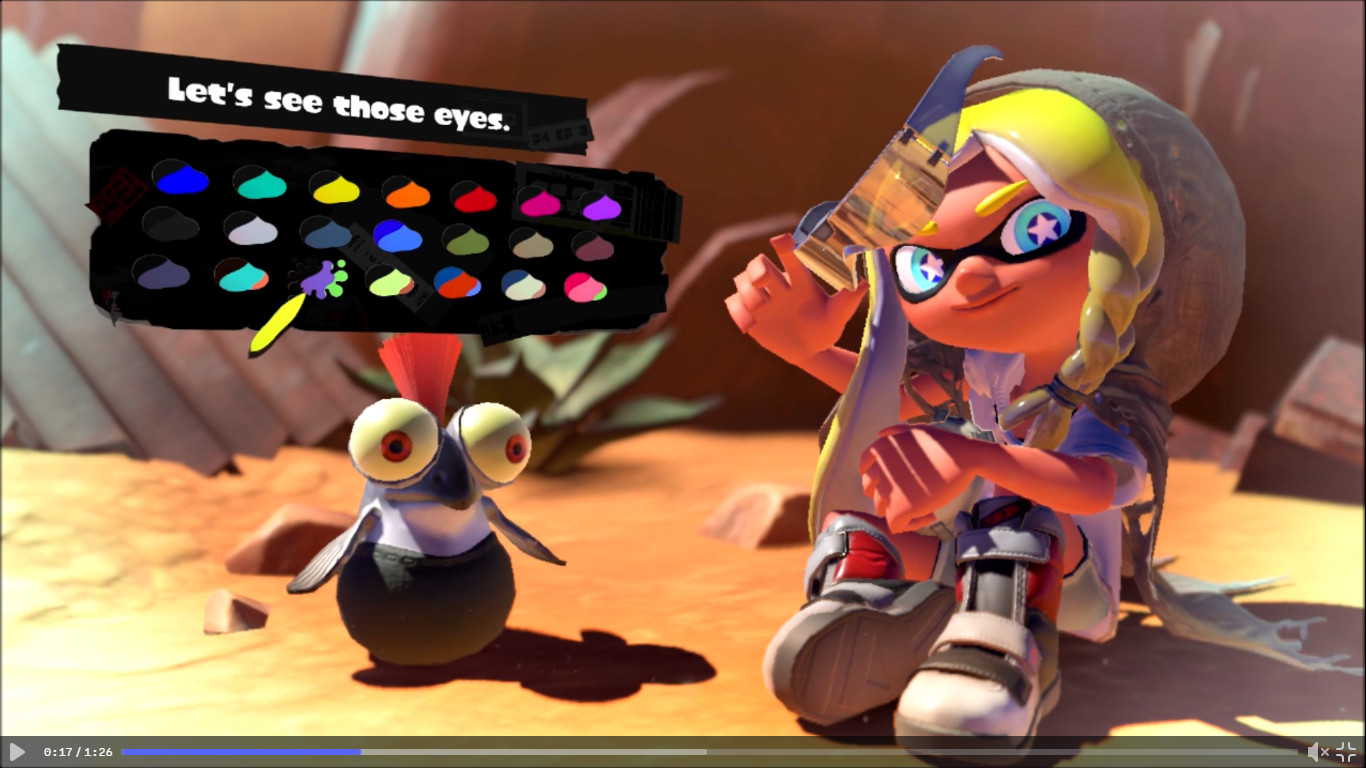Colorful eyes!!! Mod for Splatoon 3 | Splatoon 3 Mods