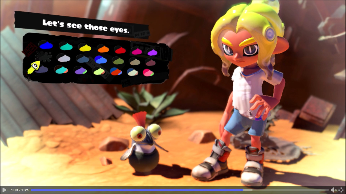 Colorful eyes!!! Mod for Splatoon 3 | Splatoon 3 Mods