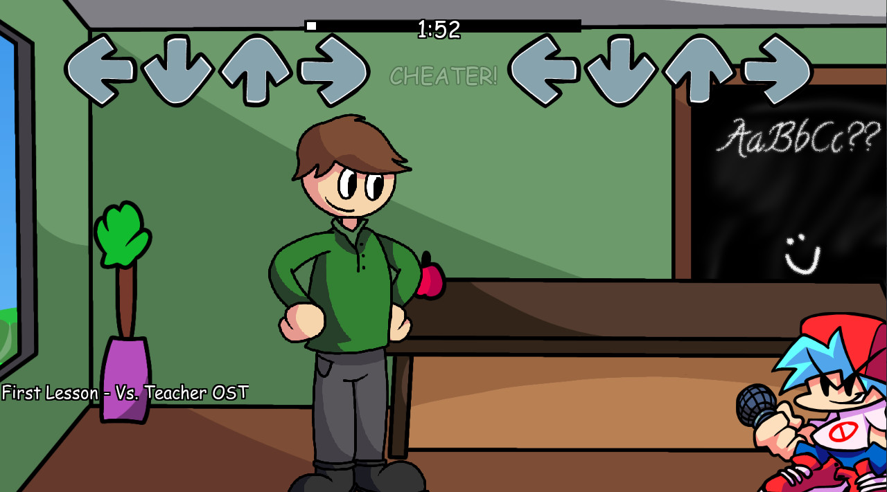 Vs. Teacher Mod for Friday Night Funkin' | FNF Mods