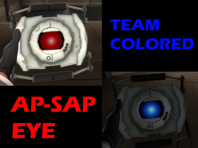 Team Colored Eye Ap-Sap (Casual Compatible) Mod for Team Fortress 2 ...