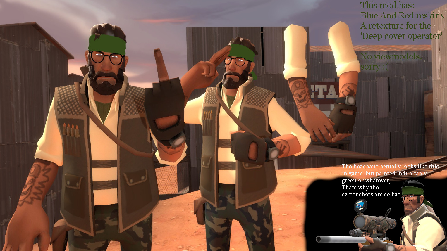 Woods From Cold war Mod for Team Fortress 2 | TF2 Mods