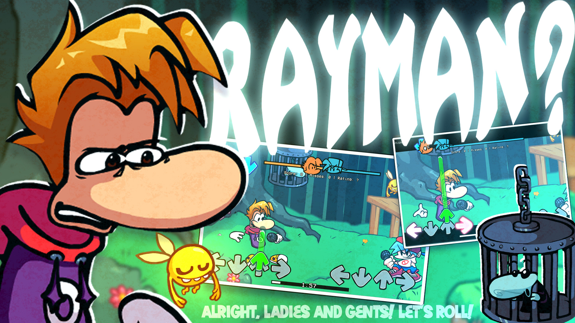 Vs Rayman One-Shot Mod for Friday Night Funkin' | FNF Mods