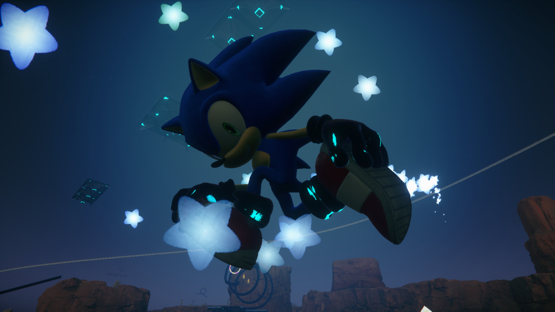 Star Trick Particles Mod for Sonic Frontiers | Frontiers Mods