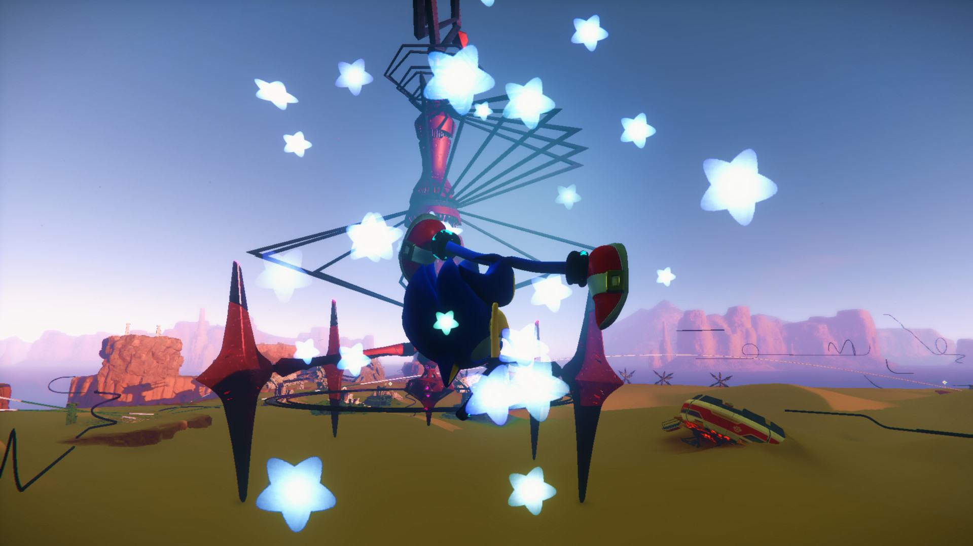 Star Trick Particles Mod for Sonic Frontiers | Frontiers Mods