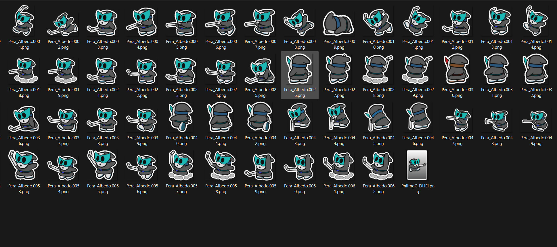 The Shy Bandit Cyan Npc Card Mod for Paper Mario: Color Splash | PM:CS Mods