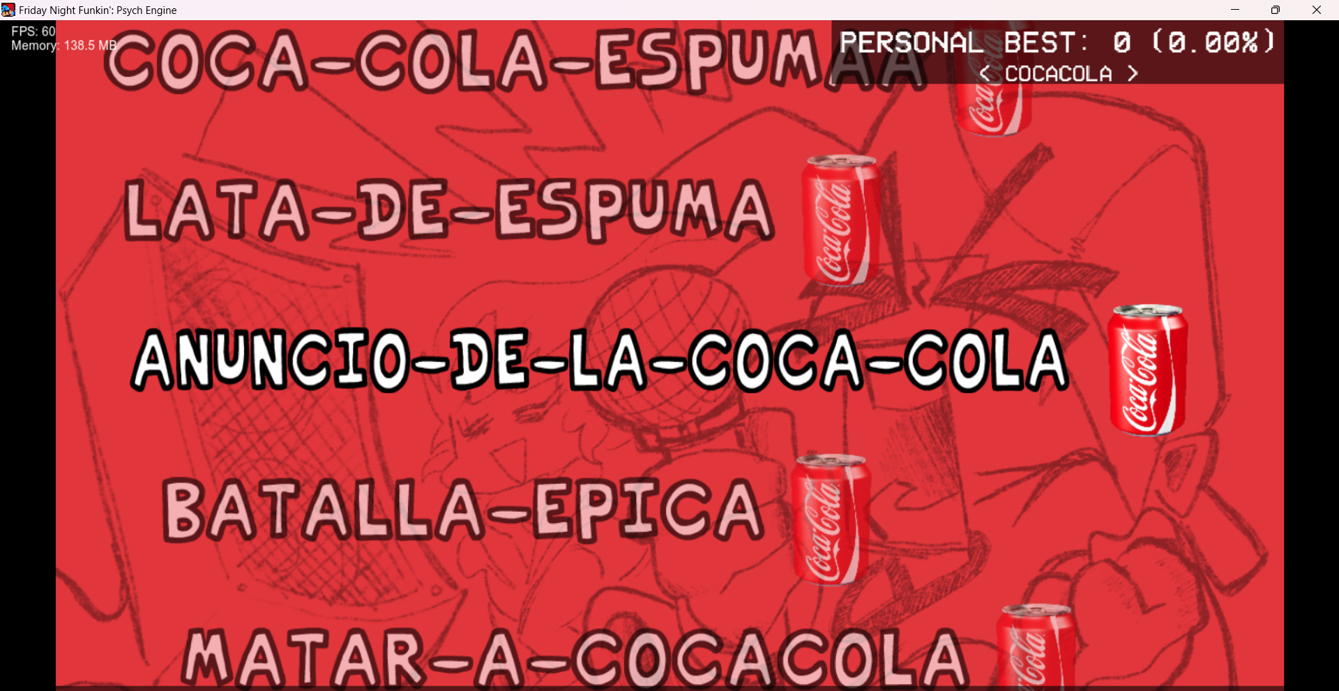 Fnf vs coca cola Mod for Friday Night Funkin' | FNF Mods