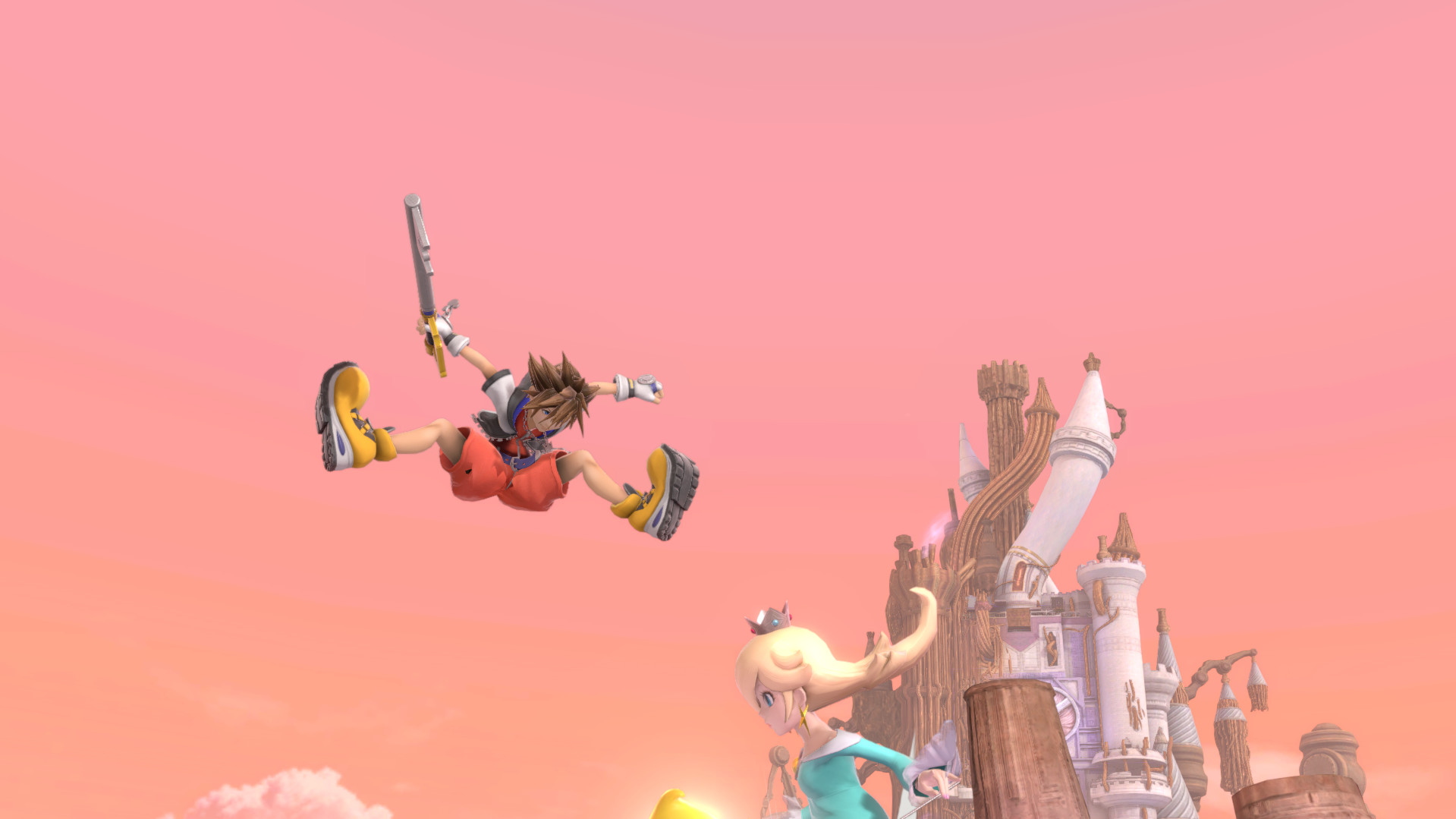 KH2 Sora with KH1 Outfit Mod for Super Smash Bros. Ultimate | SSBU Mods