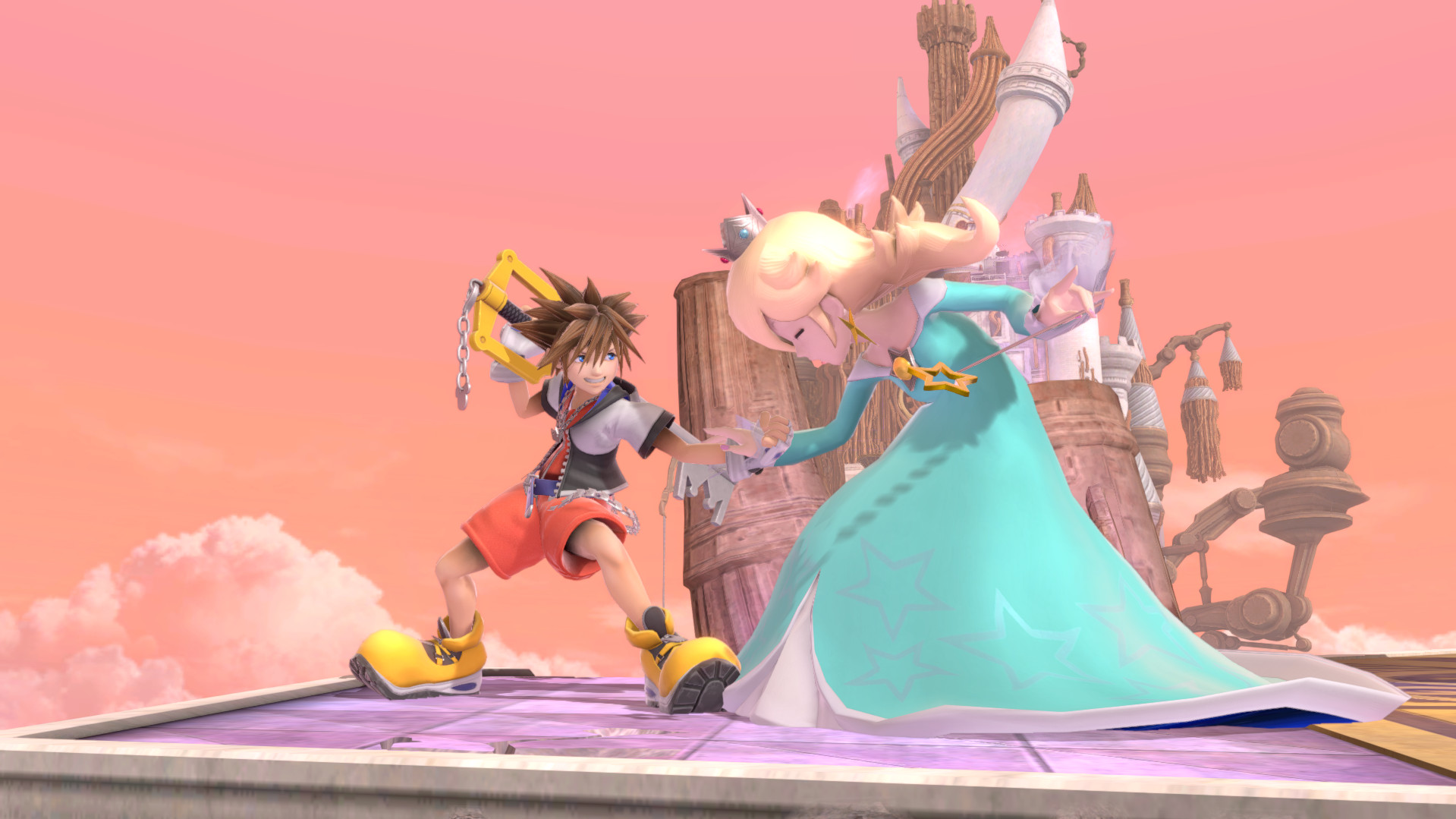 KH2 Sora with KH1 Outfit Mod for Super Smash Bros. Ultimate | SSBU Mods