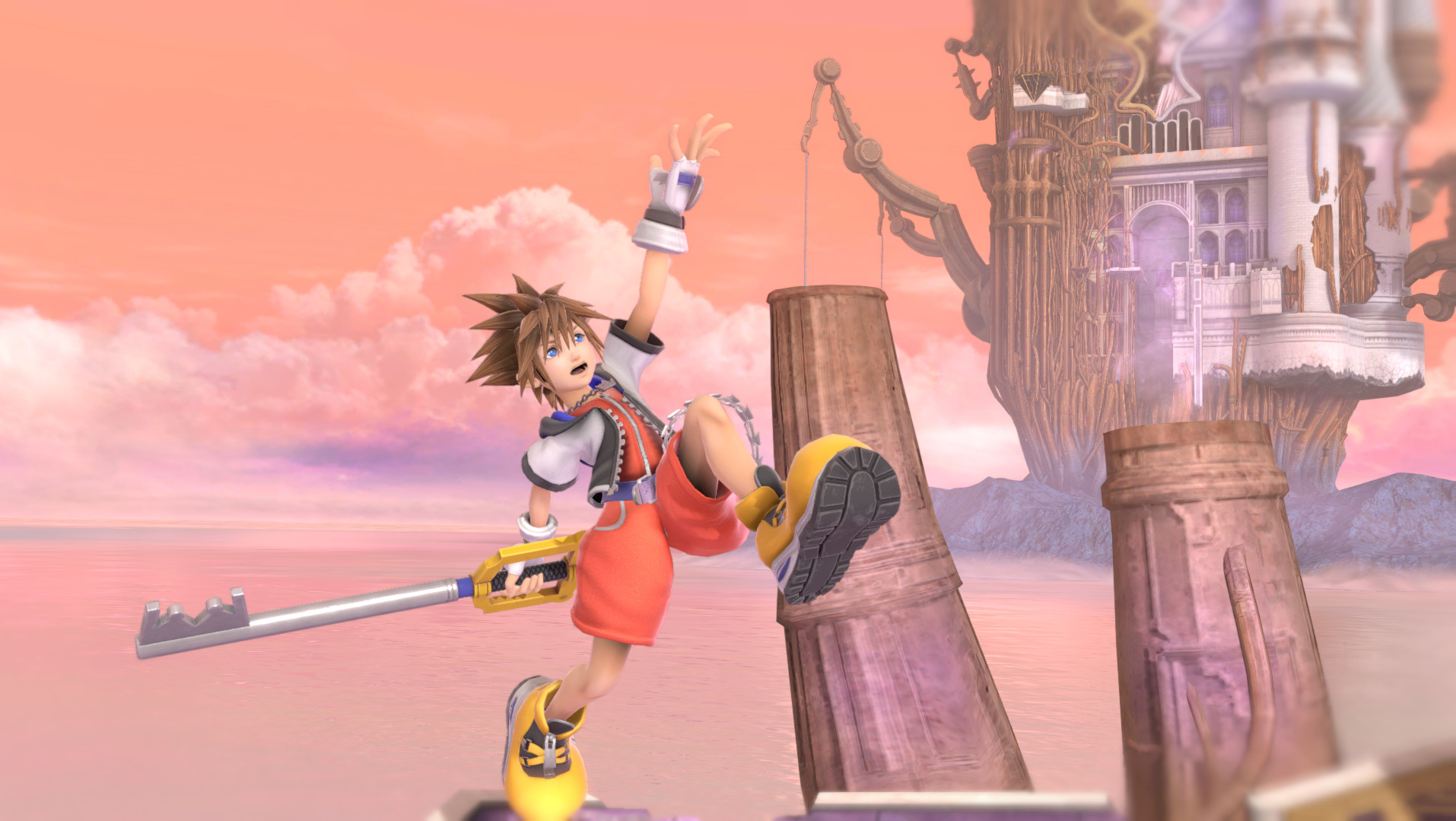 KH2 Sora with KH1 Outfit Mod for Super Smash Bros. Ultimate | SSBU Mods