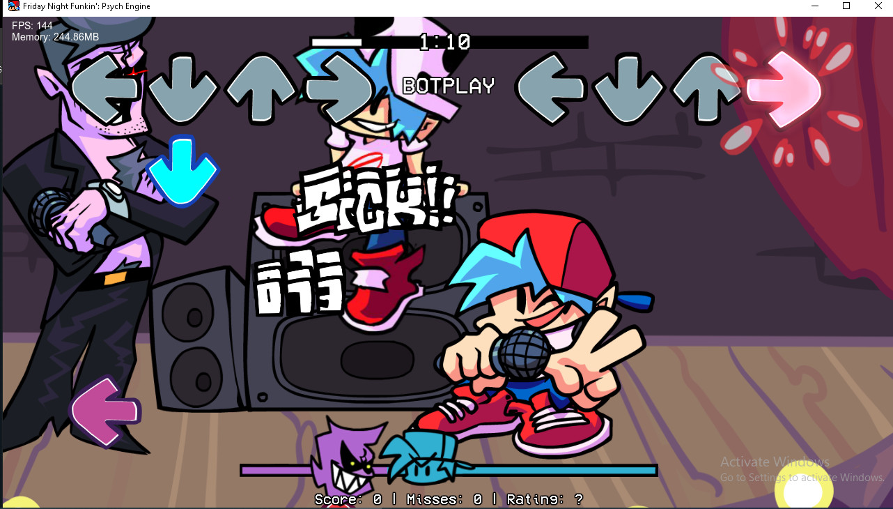 Bf remake sprites Mod for Friday Night Funkin' | FNF Mods