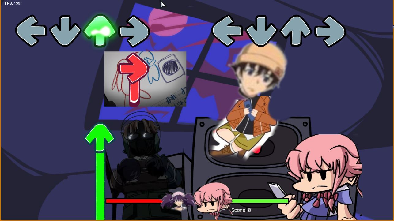 [SENSITIVE CONTENT] Mirai Nikki/The Future Diary FNF MOD Mod for Friday ...