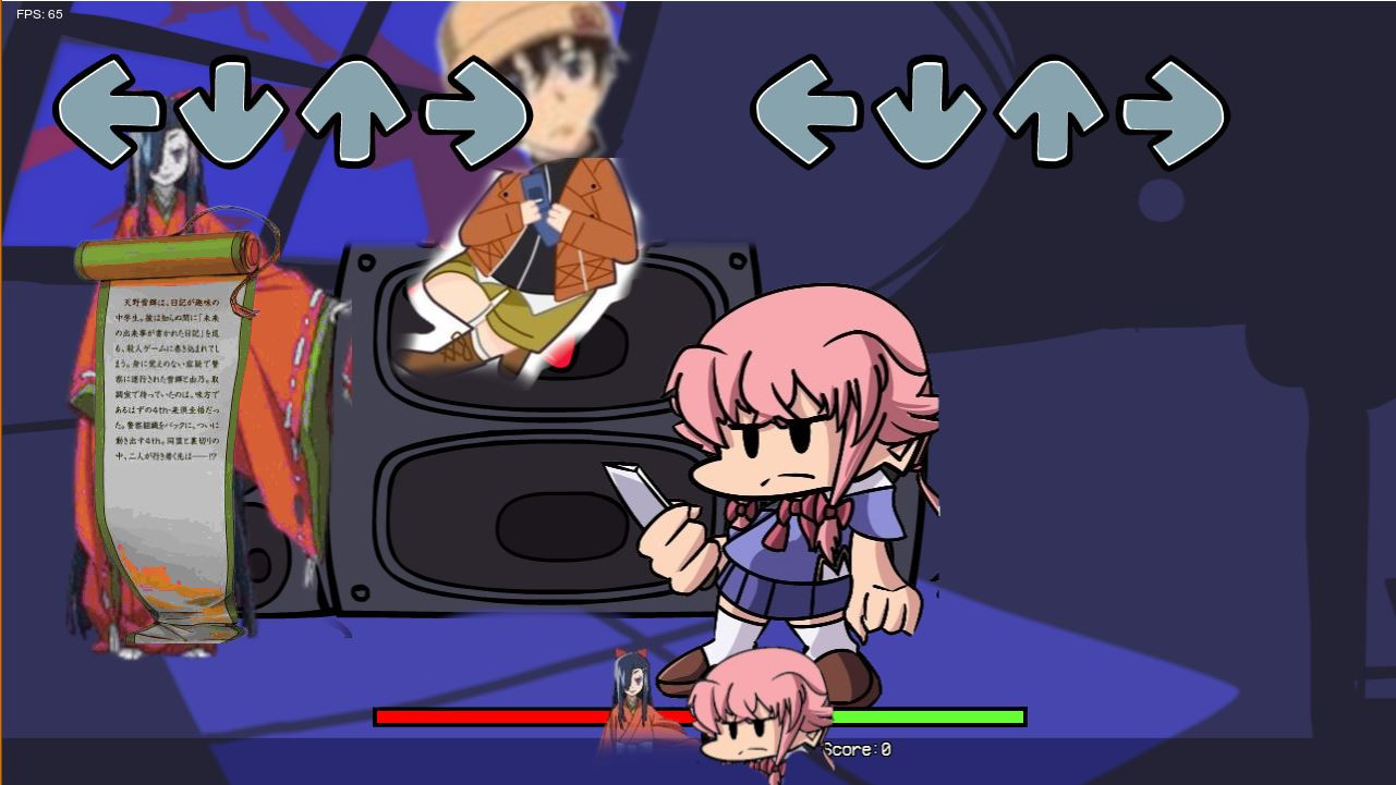 [SENSITIVE CONTENT] Mirai Nikki/The Future Diary FNF MOD Mod for Friday ...